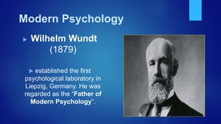 History and Pioneers of Psychology | PPTX