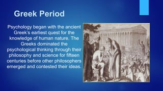 History and Pioneers of Psychology | PPTX | Religion & Spirituality