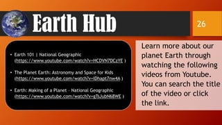 Planet Earth and its properties necessary to support life | PDF