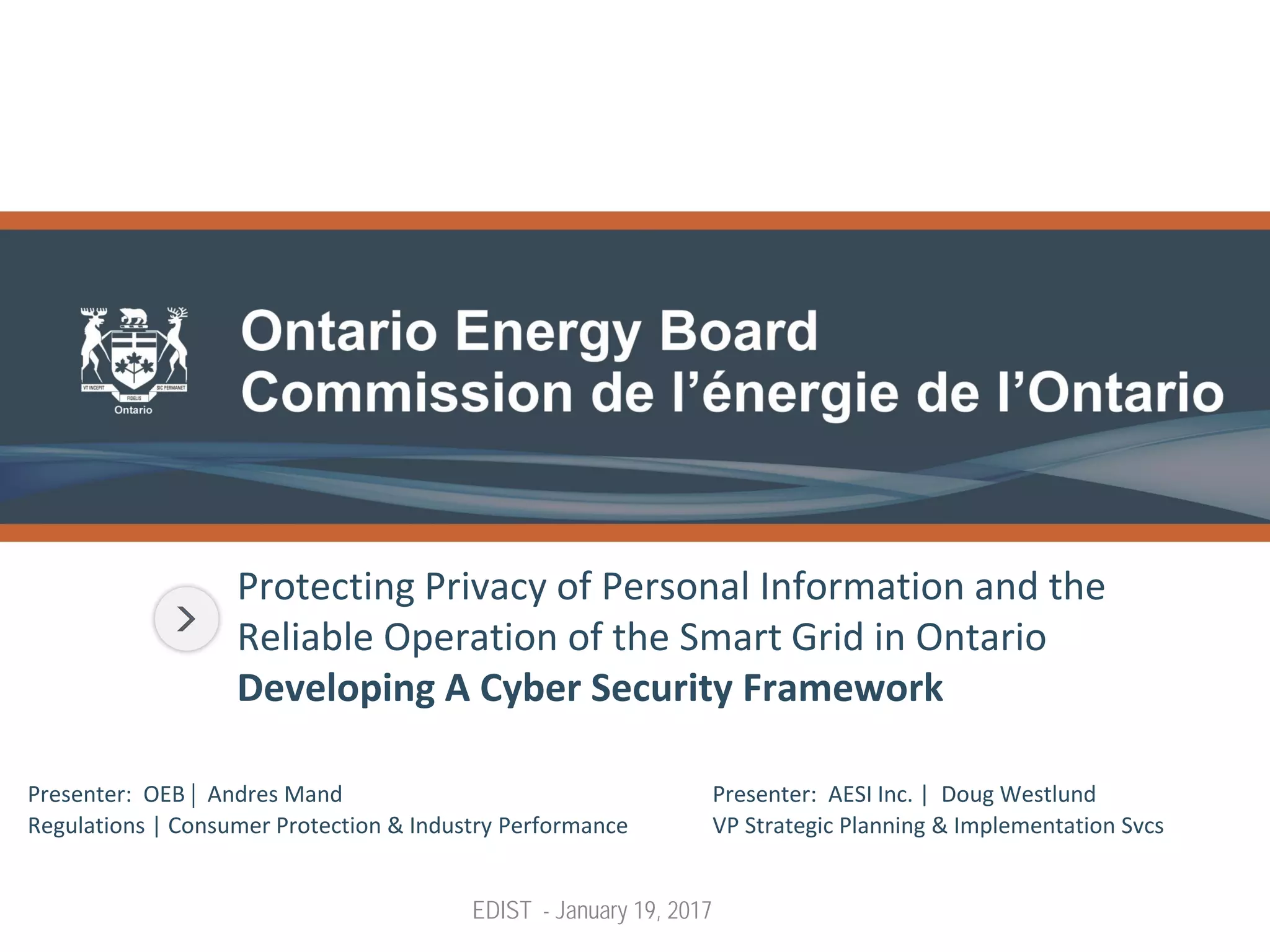 OEB Cyber Security Framework | PDF