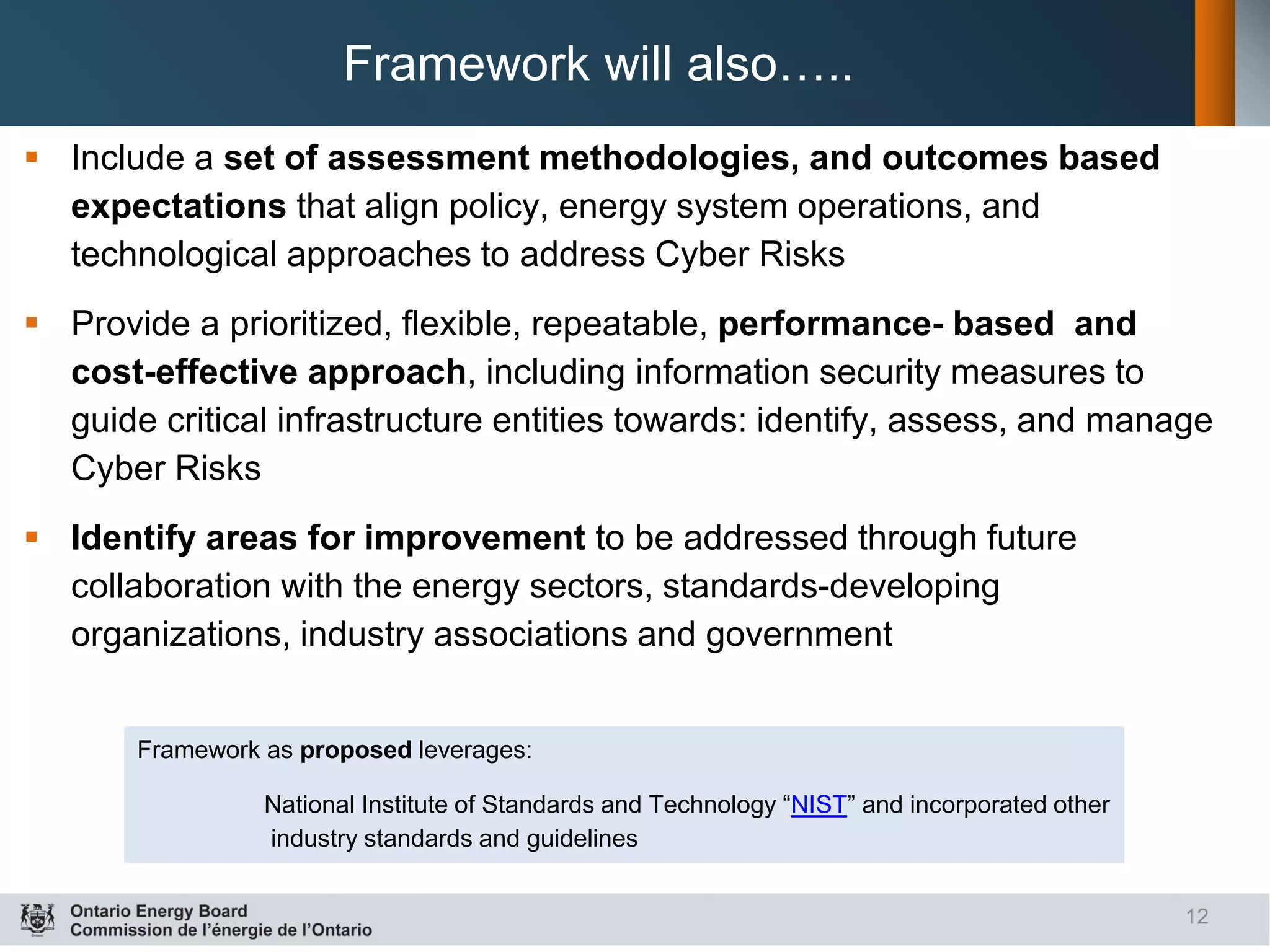 OEB Cyber Security Framework | PDF