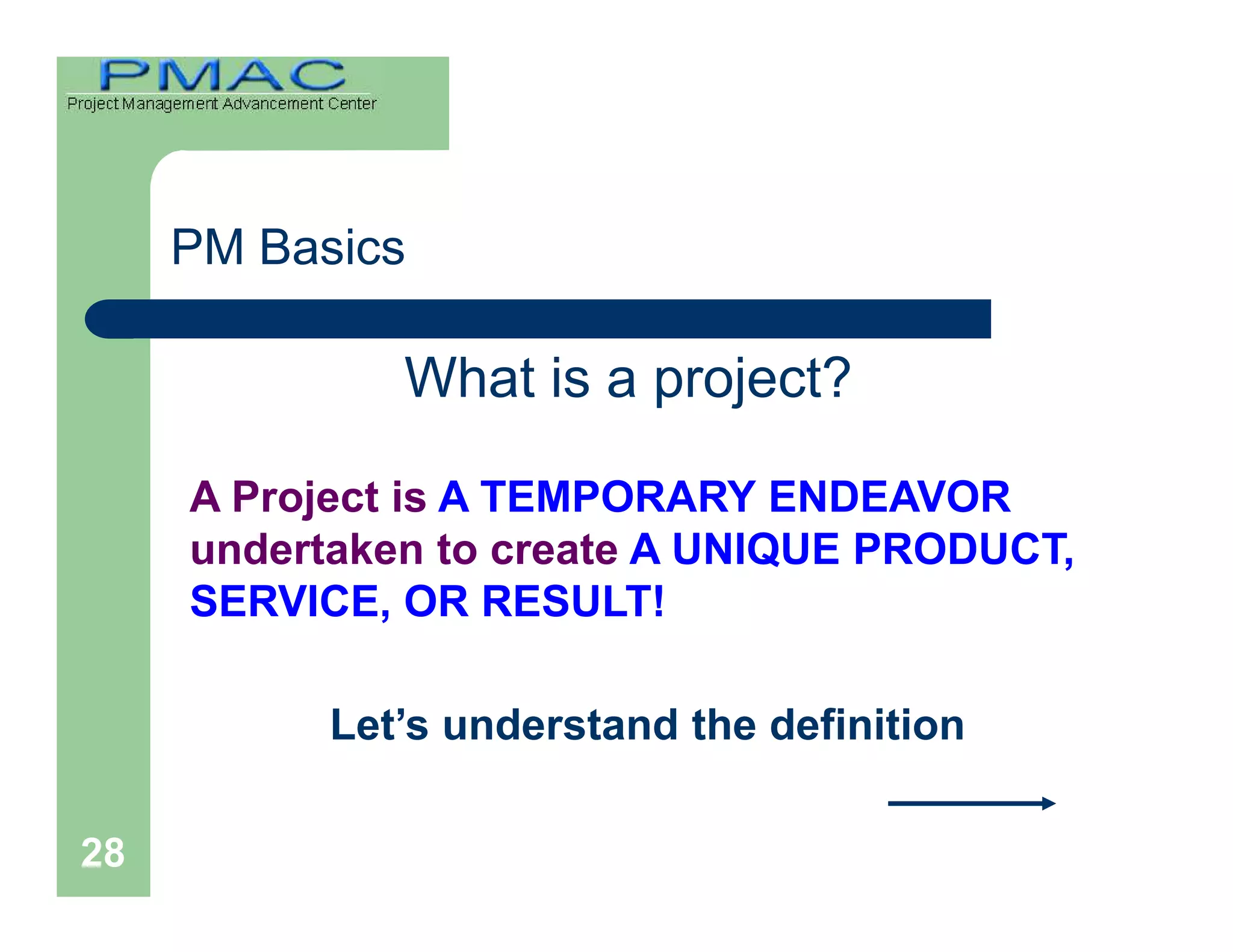 Project Management (PMP Material) | PPT