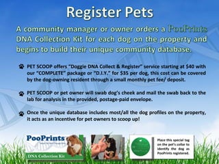 Pooprints complete presentation 2015 | PDF
