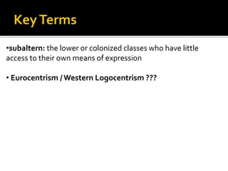 1 postcolonial period & postcolonialism | PPT