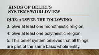 1- ppt - KINDS OF BELIEF SYSTEMS OR WORLD VIEW.pptx