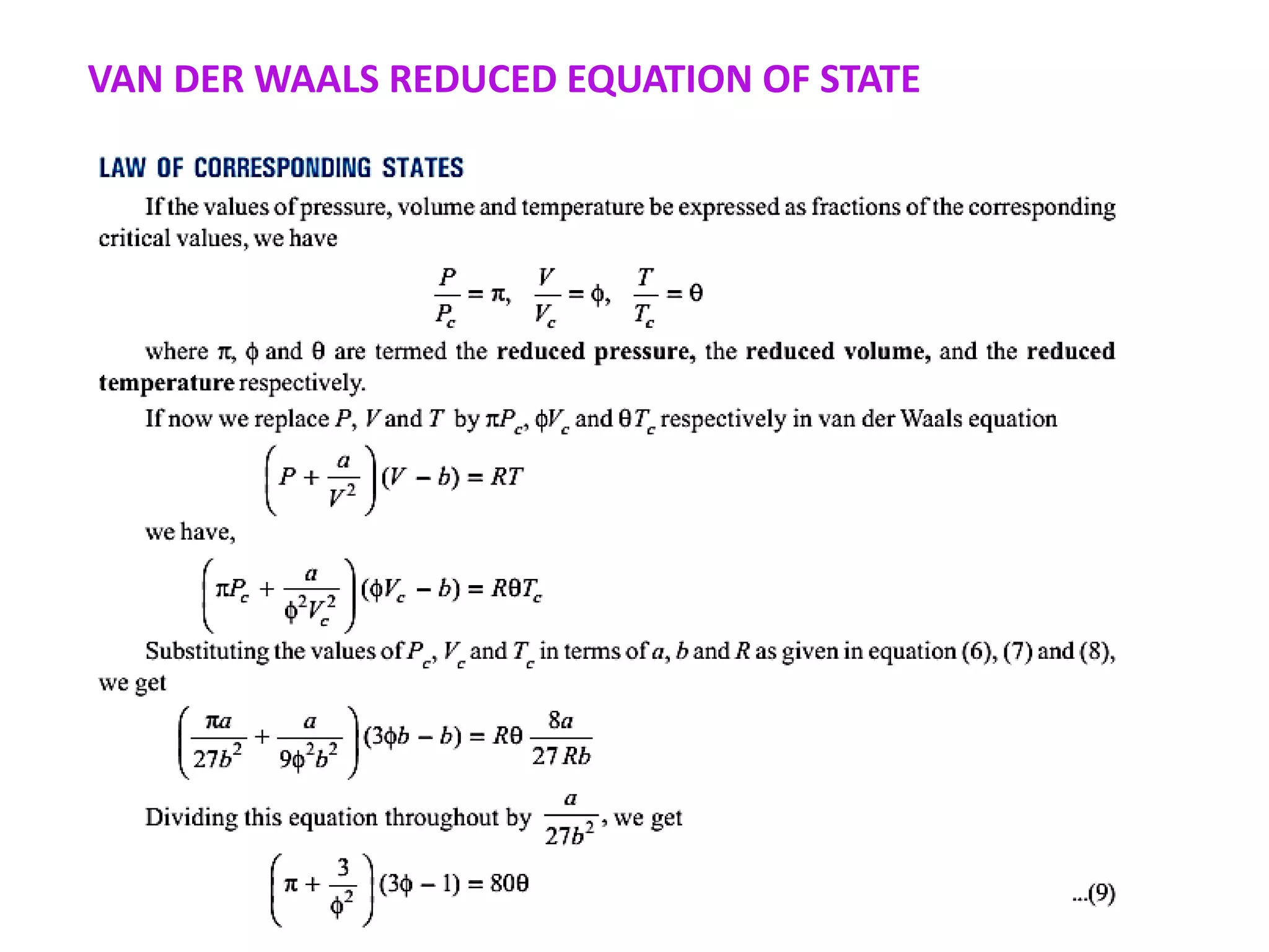 B.Sc. I Year Physical Chemistry_Unit II_a_Gaseous State | PDF