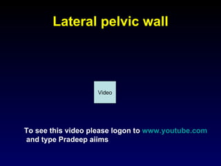 laparoscopic radical hysterectomy for carcinoma cervix Female Pelvic ...