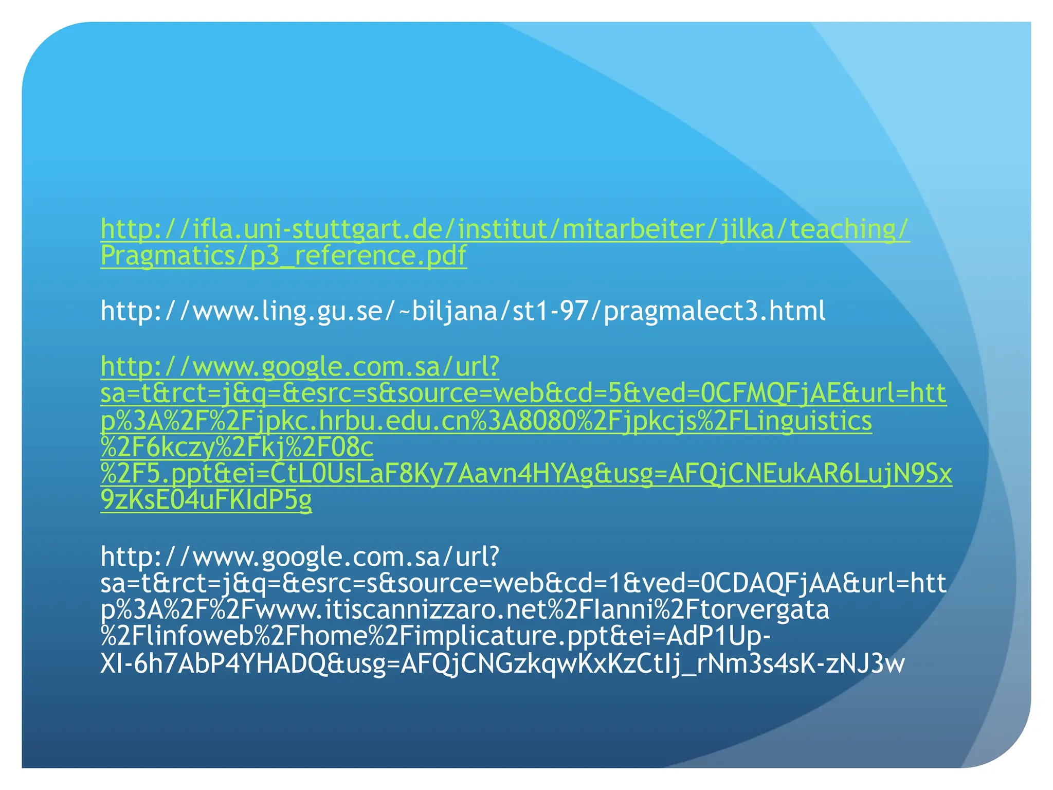 1-_pragmatics_ (1).ppt For English Education | PPT