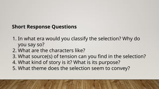 1-Pre-colonial Period (21st century literature) | PPTX