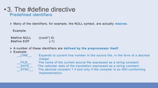 1 - Preprocessor.pptx | Programming Languages | Computing
