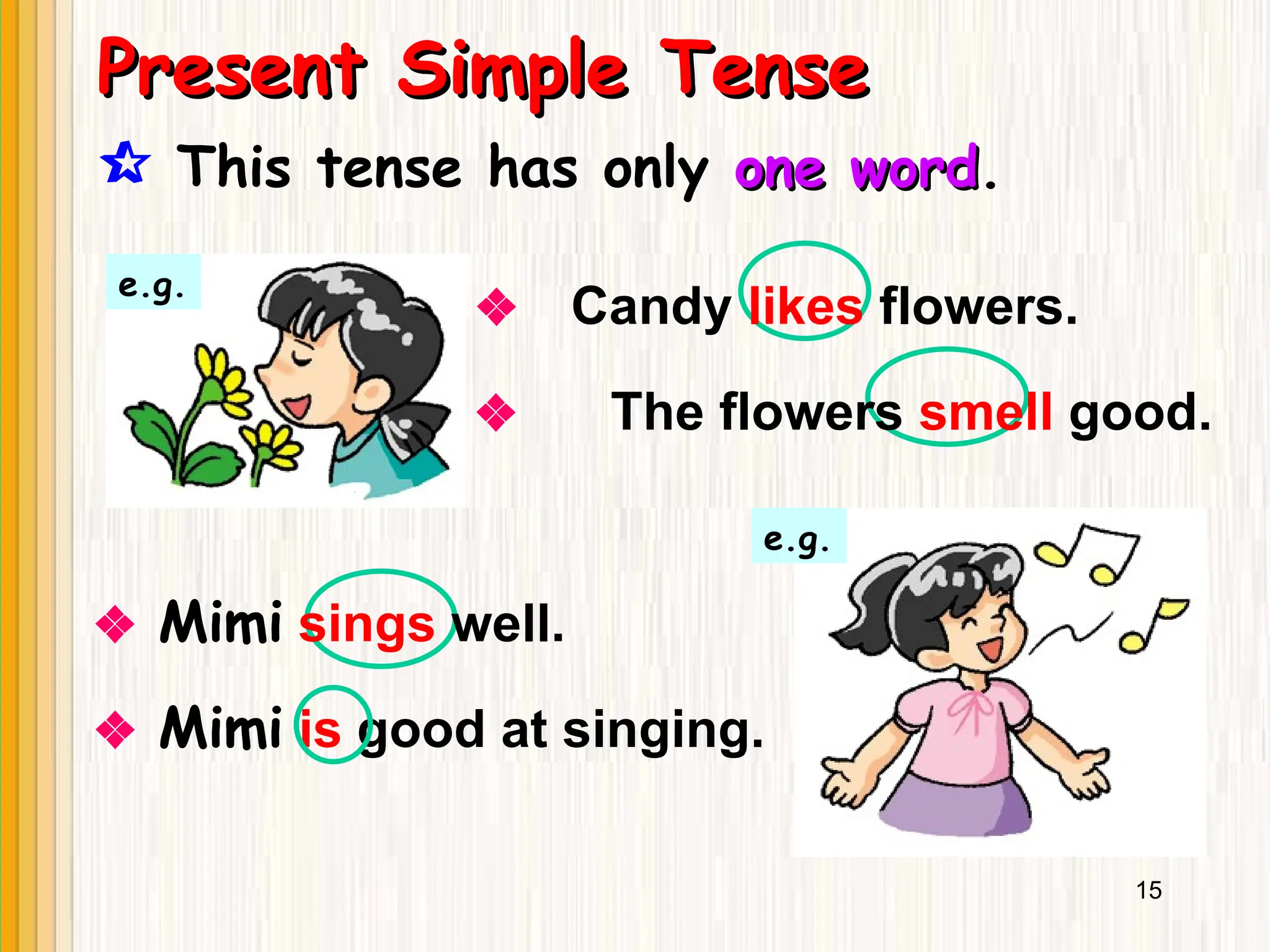 โครงสร้างประโยค และวิธีการใช้ present-simple-tense.ppt