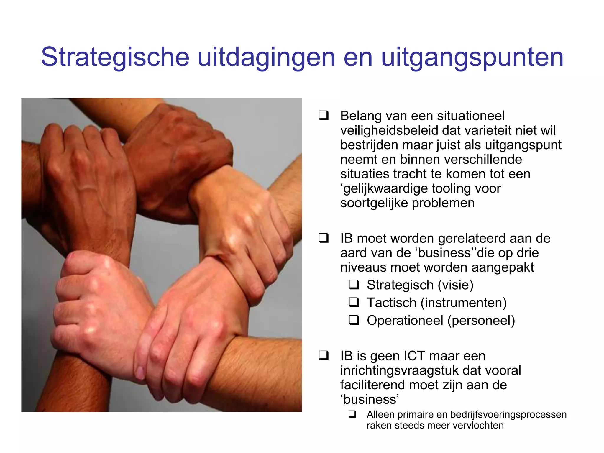 Presentatie: "Strategische Informatiebeveiliging" | PPT