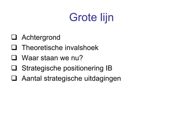 Presentatie: "Strategische Informatiebeveiliging" | PPT