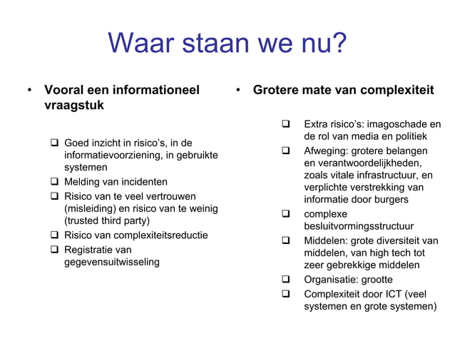 Presentatie: "Strategische Informatiebeveiliging" | PPT