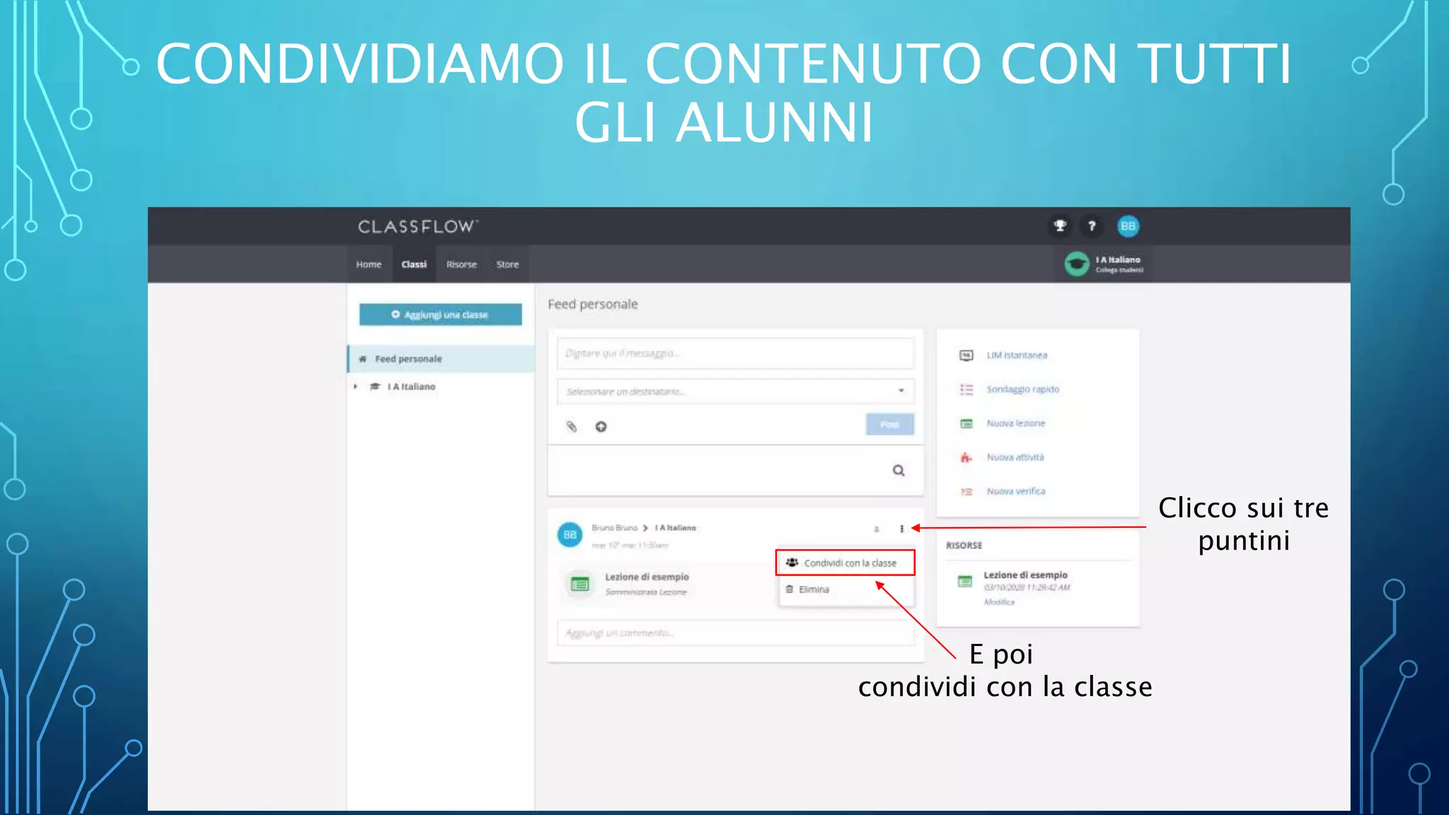 1 presentazione base-classflow | PPT