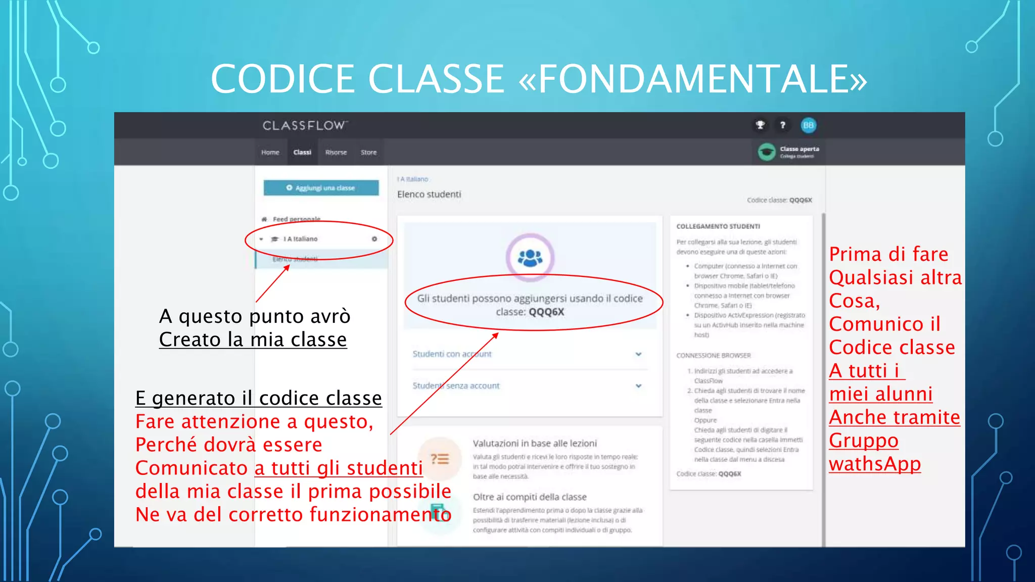 1 presentazione base-classflow | PPT