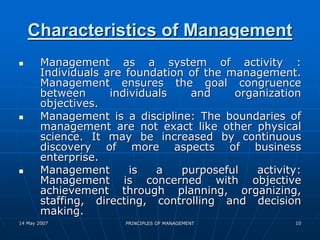 Principles of Management | PDF
