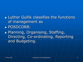 Principles of Management | PDF