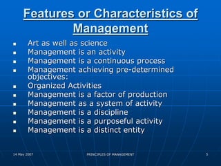 Principles of Management | PDF