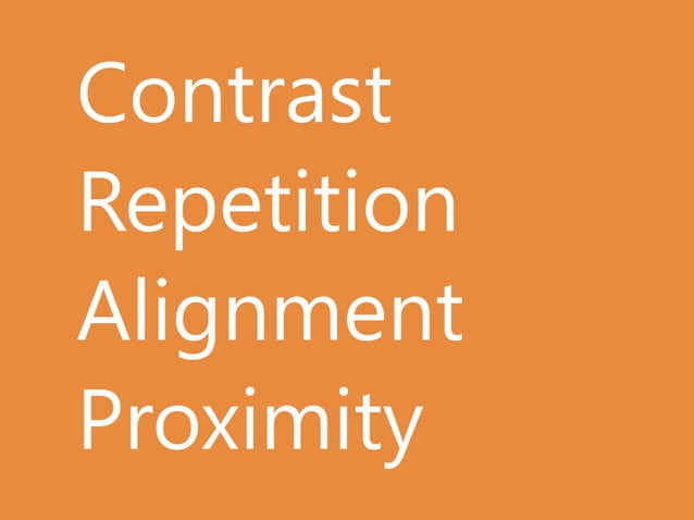 Principles of presentation design crap by james ngatia | PPT