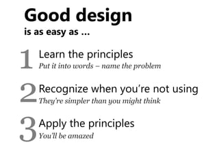 Principles of presentation design crap by james ngatia | PPTX