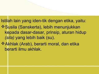 prinsip etika dalam pelayanan kebidanan | PPT
