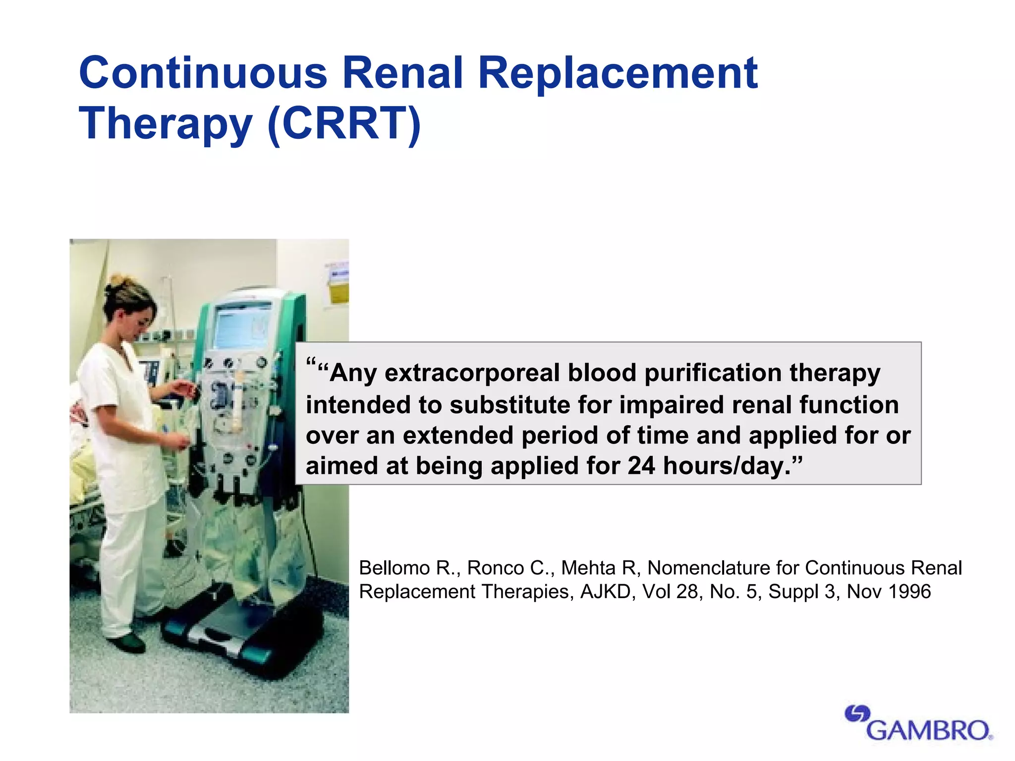 1 prismaflex crrt intro - seg 1 (2007) | PPT