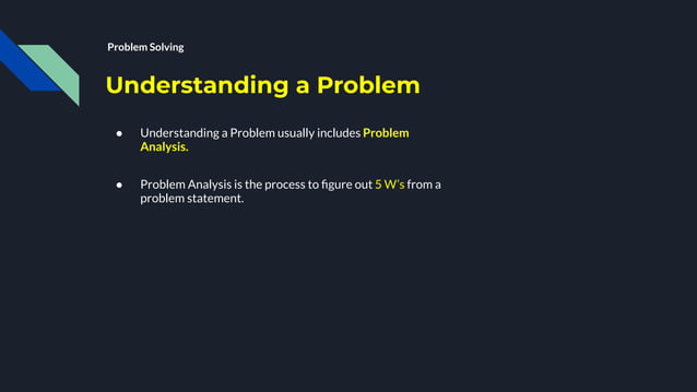 Problem Solving Steps in Computer Science - RealGulraiz Youtube ...