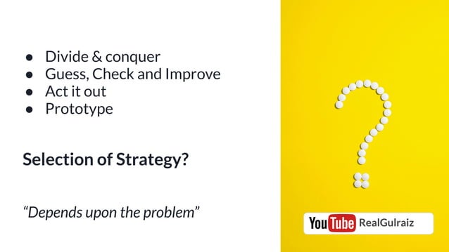 Problem Solving Steps in Computer Science - RealGulraiz Youtube ...