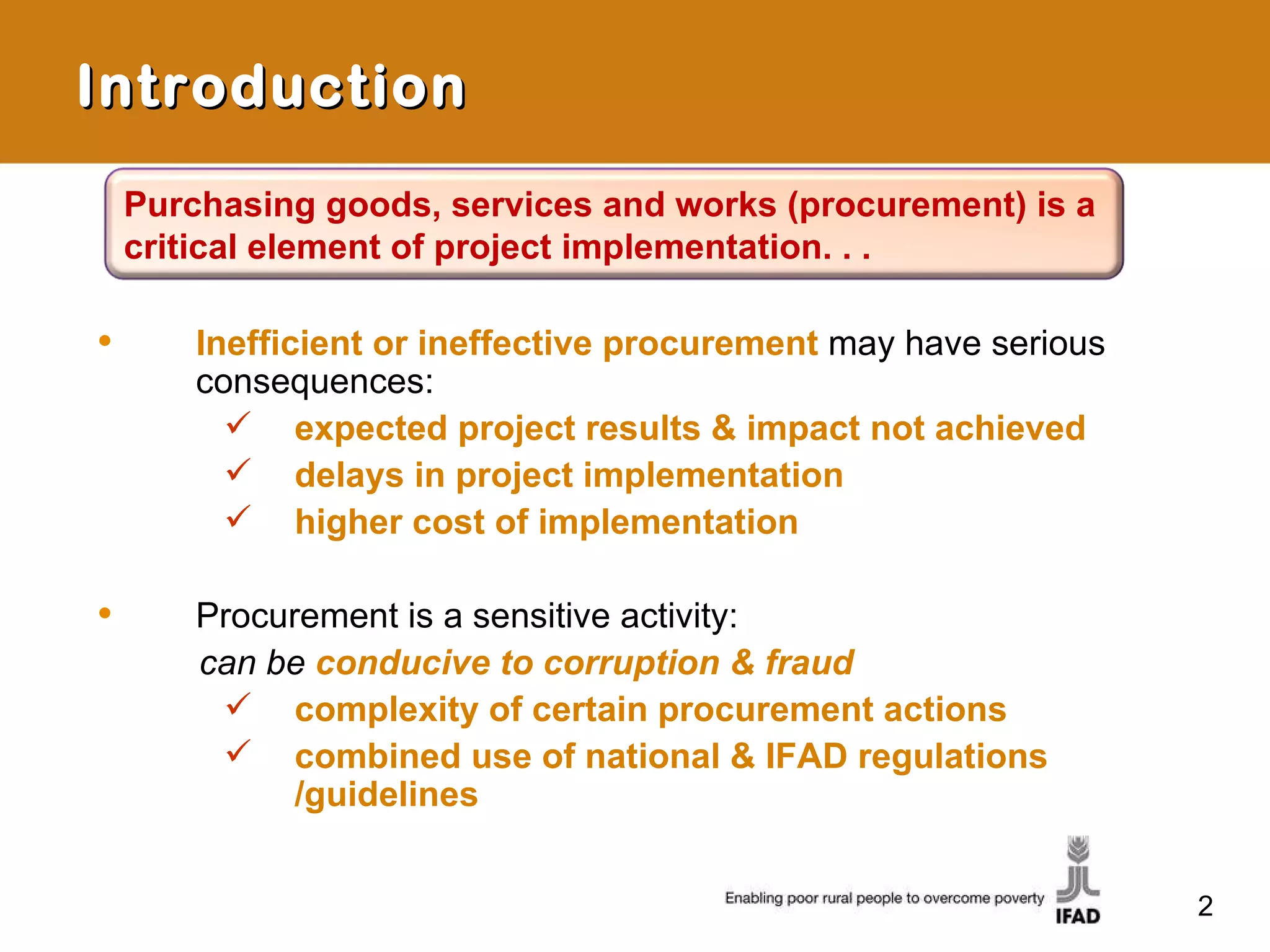 procurement overview | PPT