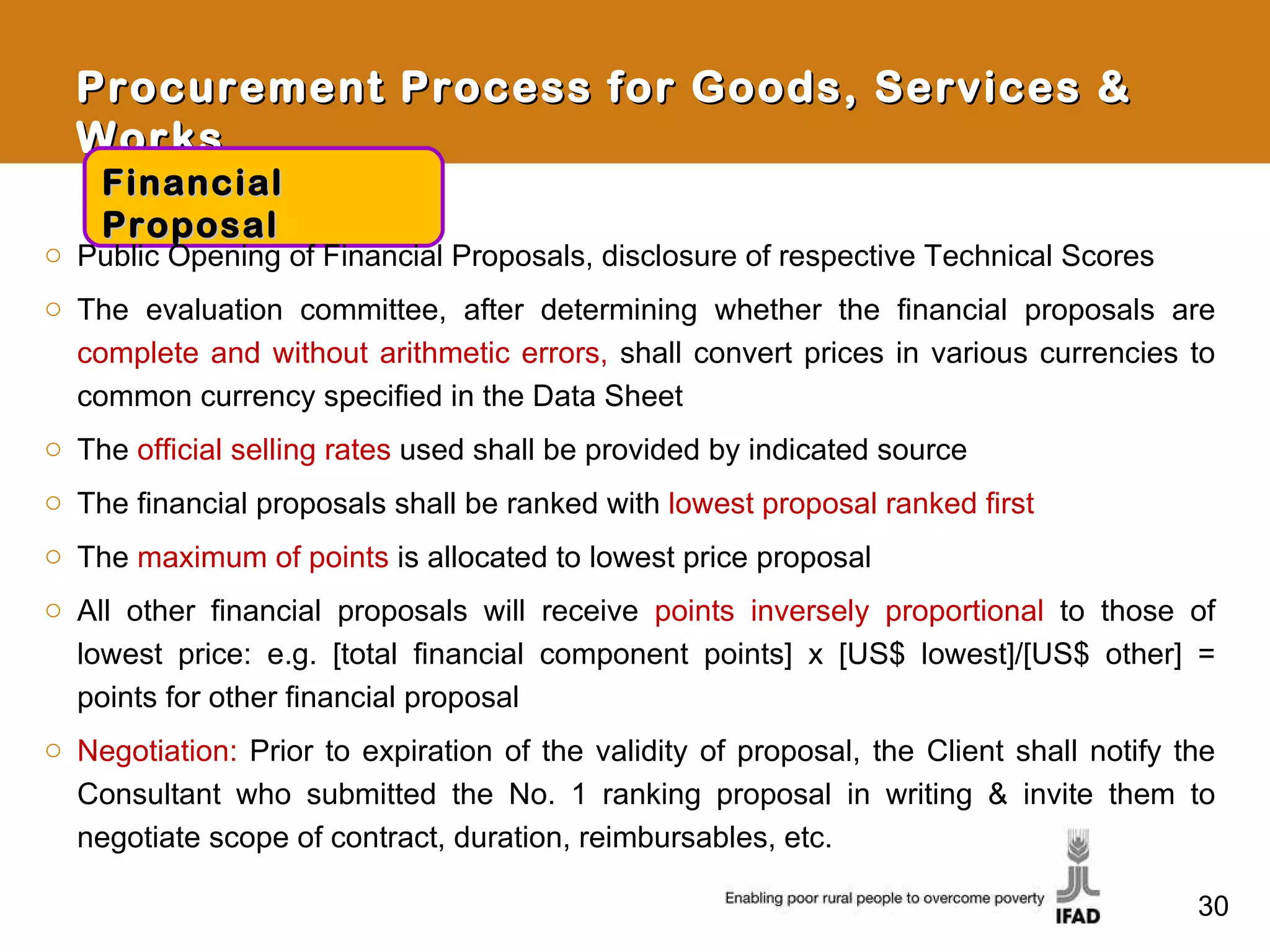 procurement overview | PPT