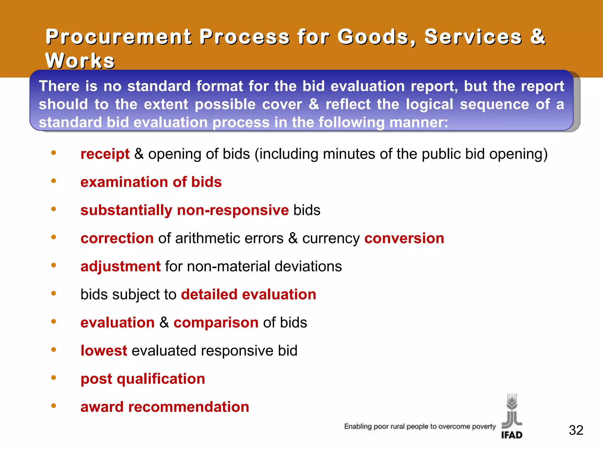 procurement overview | PPT