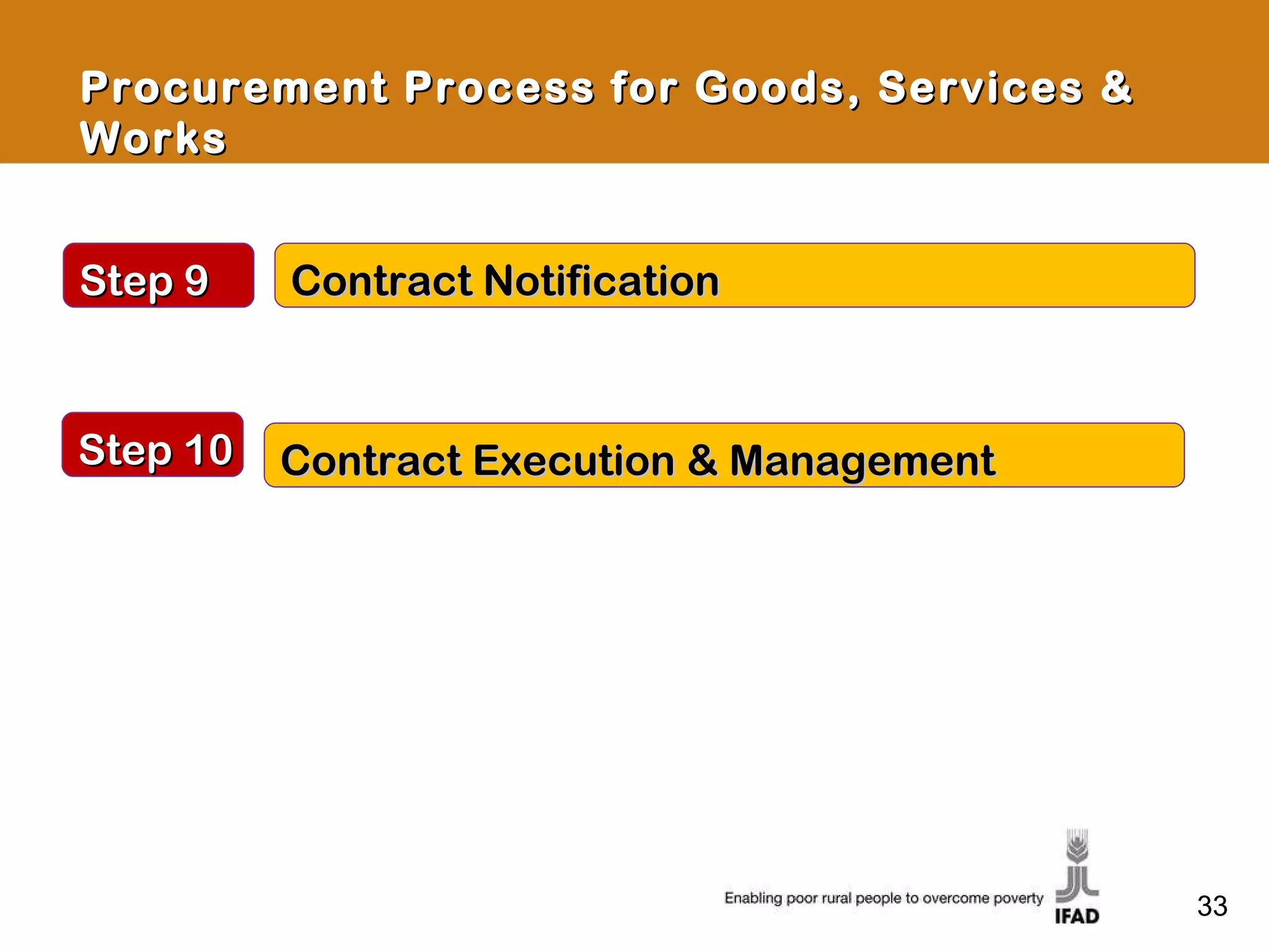 procurement overview | PPT