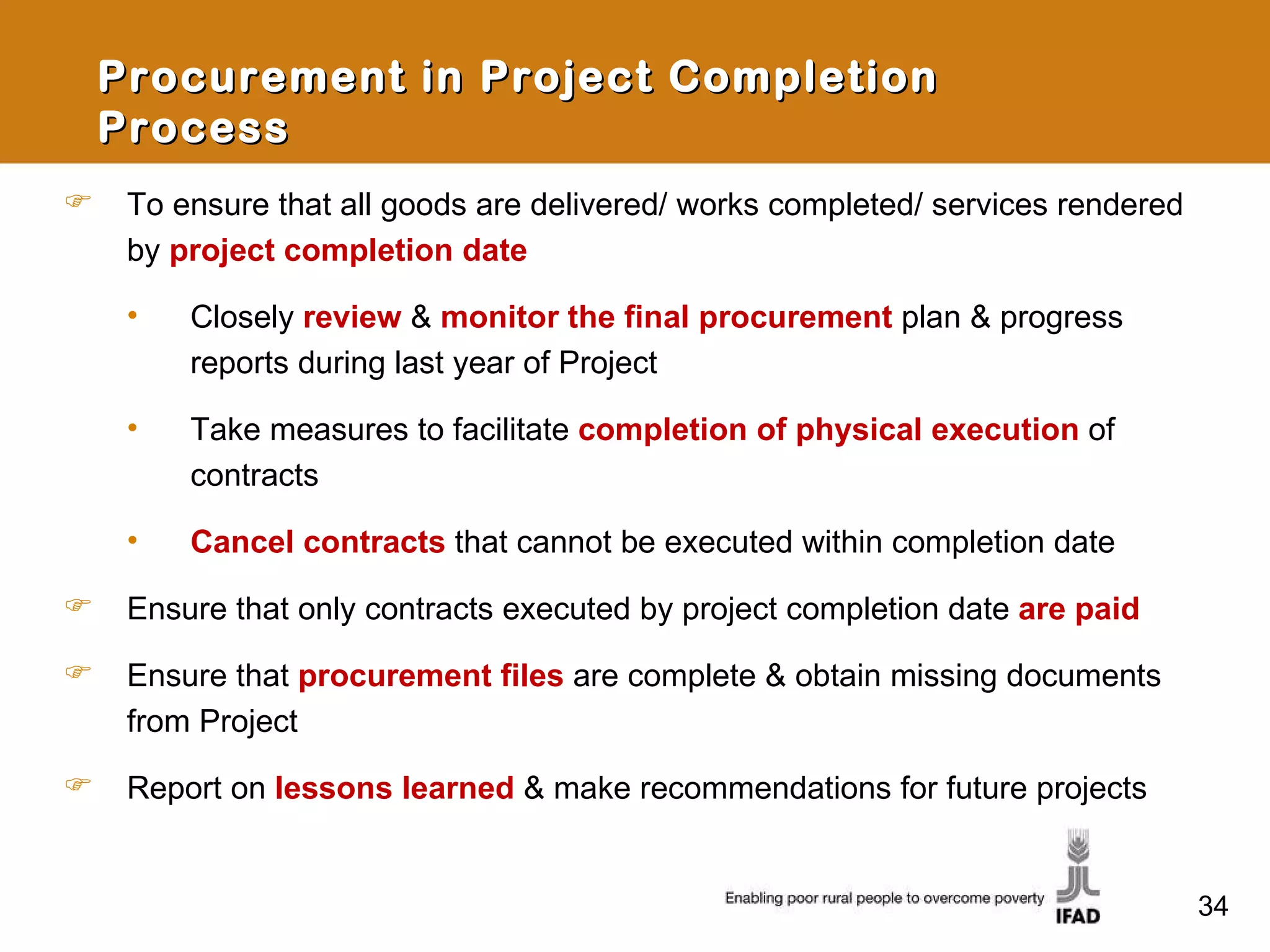 procurement overview | PPT