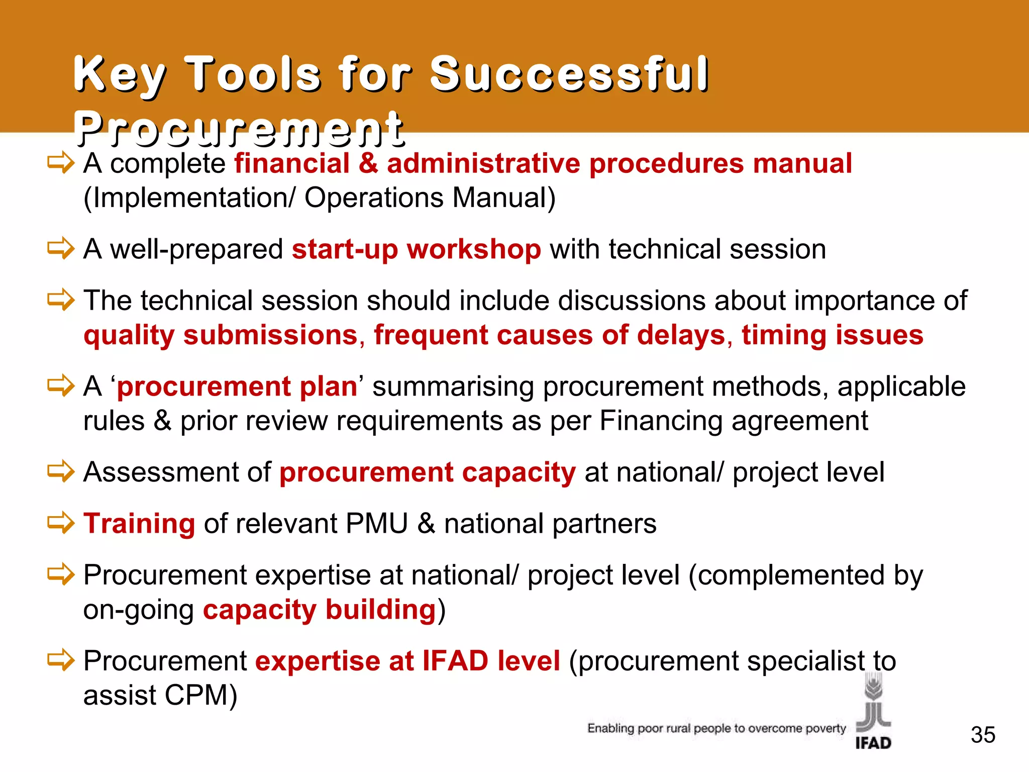 procurement overview | PPT
