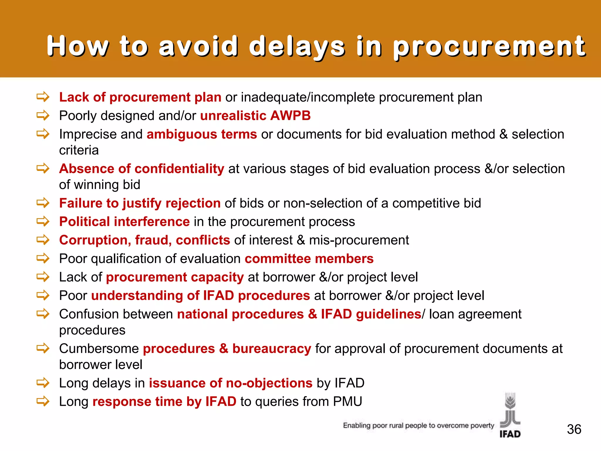 procurement overview | PPT