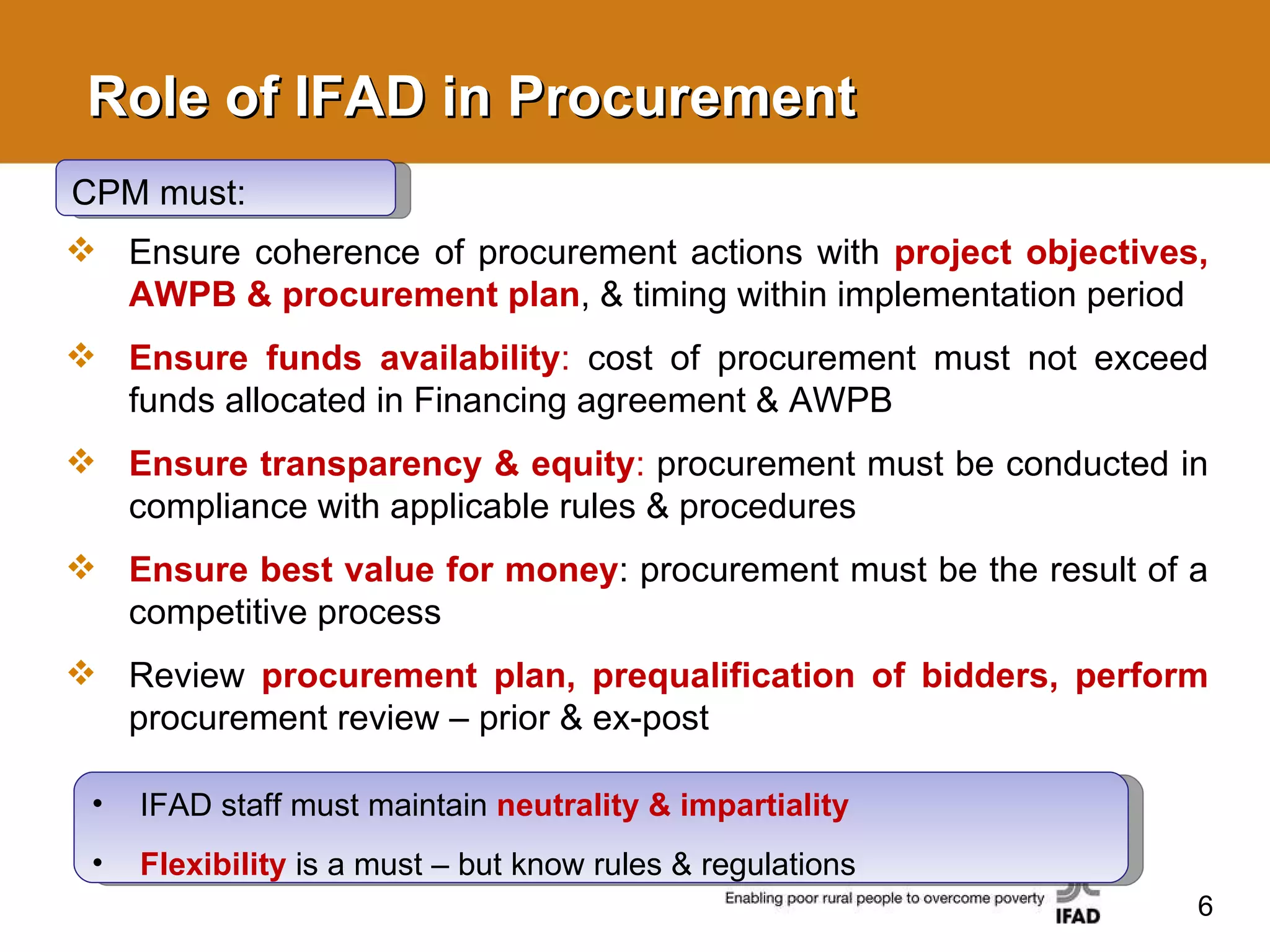 procurement overview | PPT