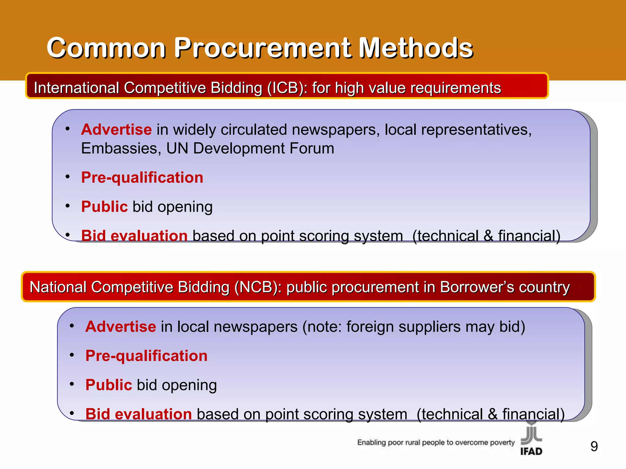 procurement overview | PPT