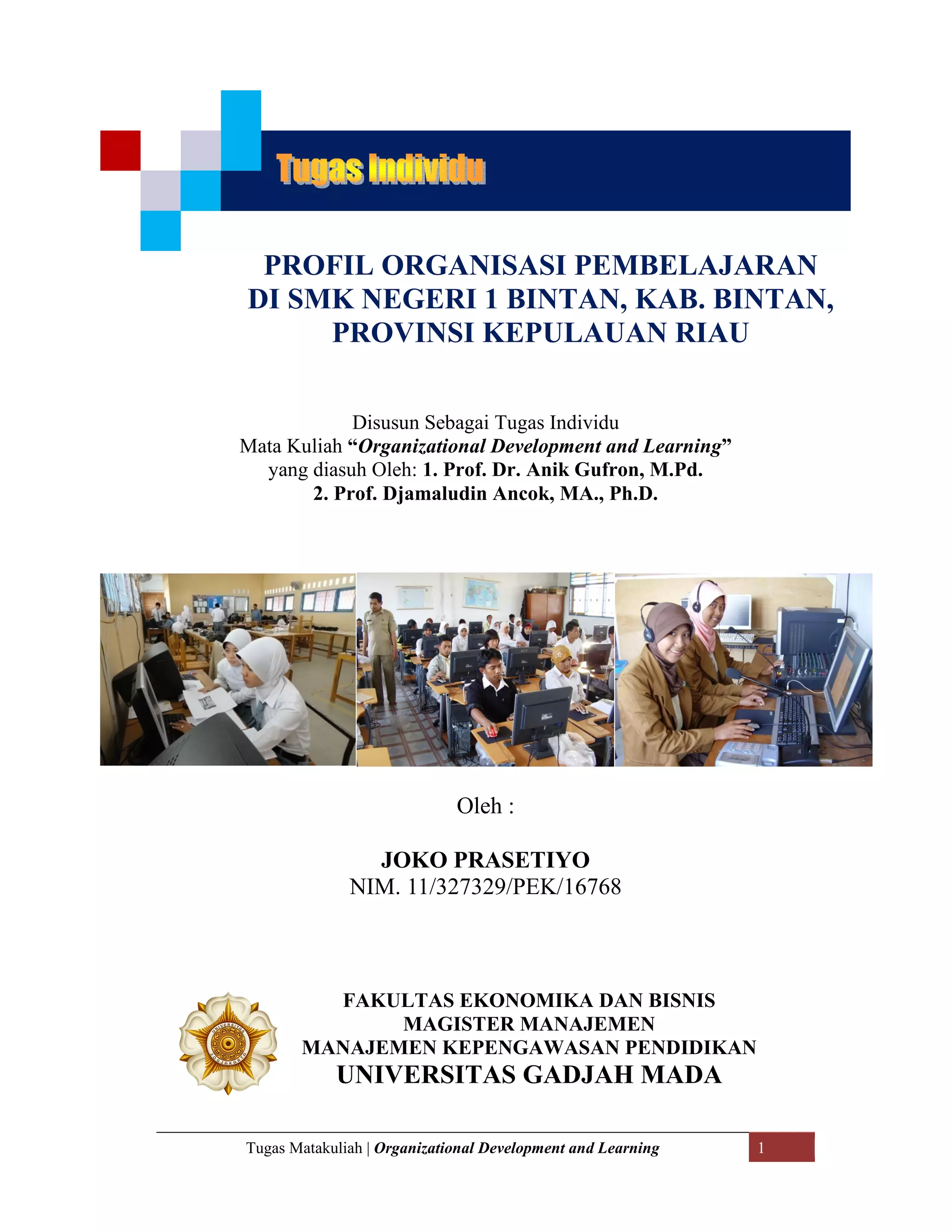 SMK Bintan Profil | PDF