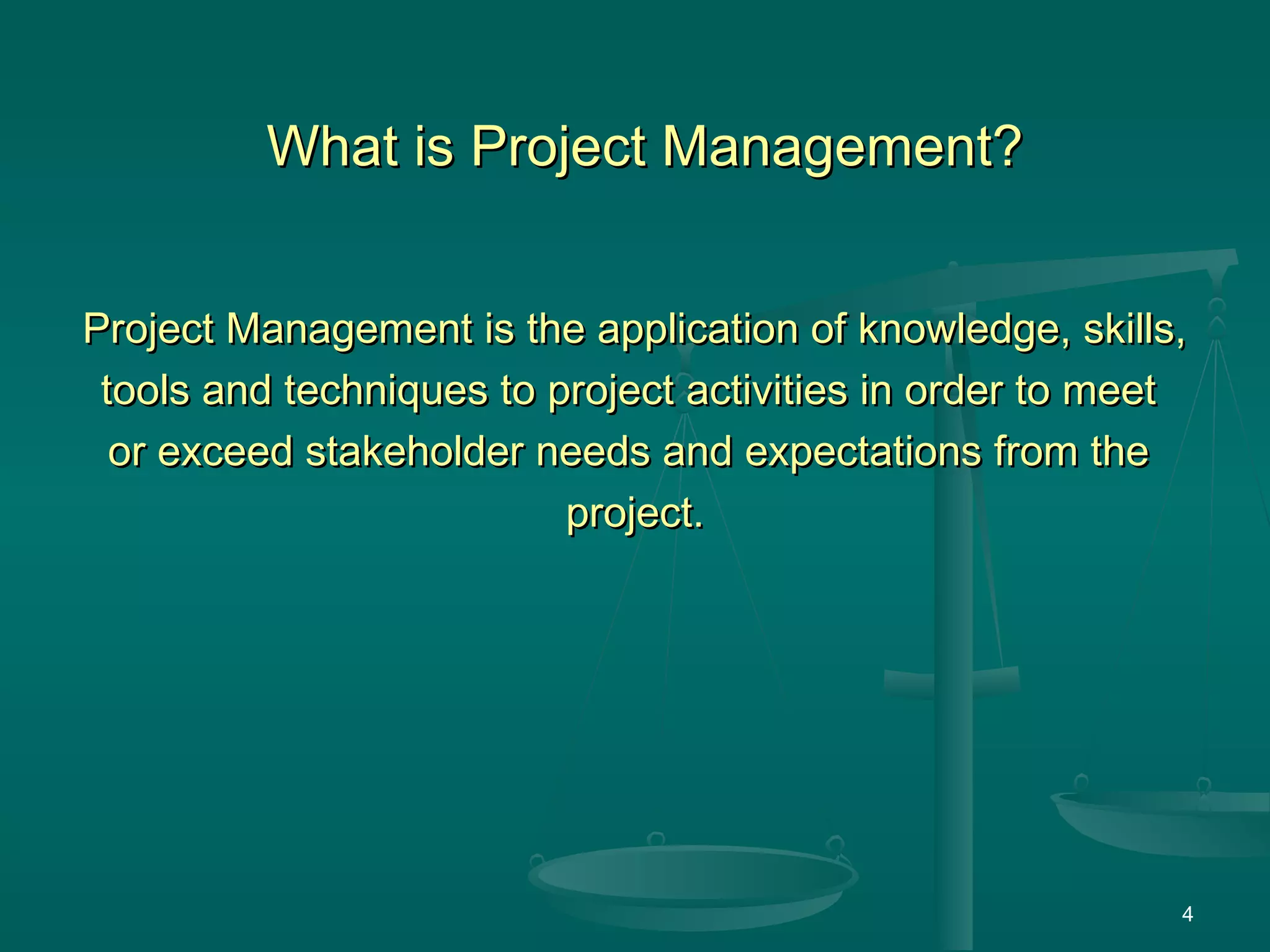 1 Definition of project | PPT