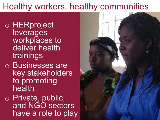 Promoting Health through Workplace-Based Programs & Cross-Sector ...