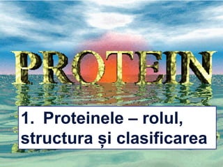 1 proteine-rom-1-2016 | PPT