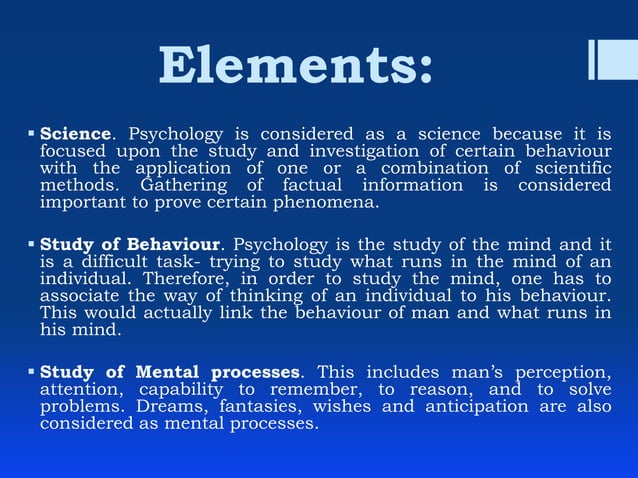 Introduction to Psychology | PPTX