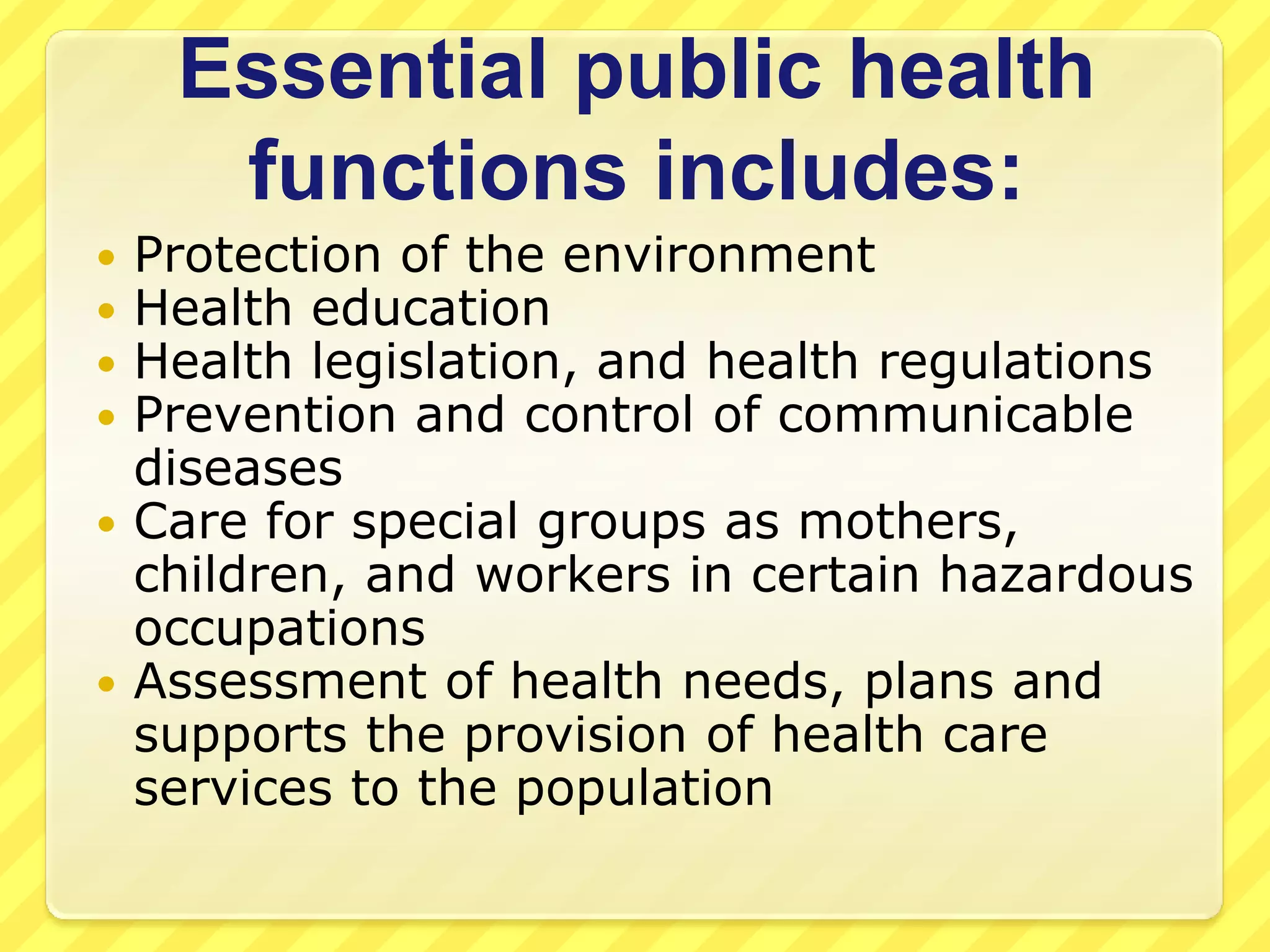 1 public health and preventive medicine | PPTX