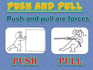 1. PUSH AND PULL (Science 2º Primaria) | PPT