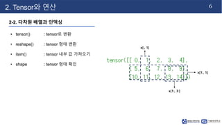 1강 - pytorch와 tensor.pptx