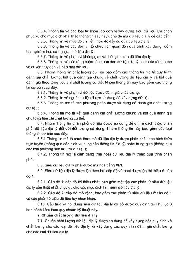 1 qcvn-42 2009-btnmt-quy-chuan-ky-thuat-quoc-gia-ve-chuan-thong-tin-dia-ly | PDF