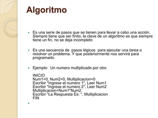 ¿Qué Es Un Algoritmo En Programación Y Ejemplos? Tutomaniac – WARRMX