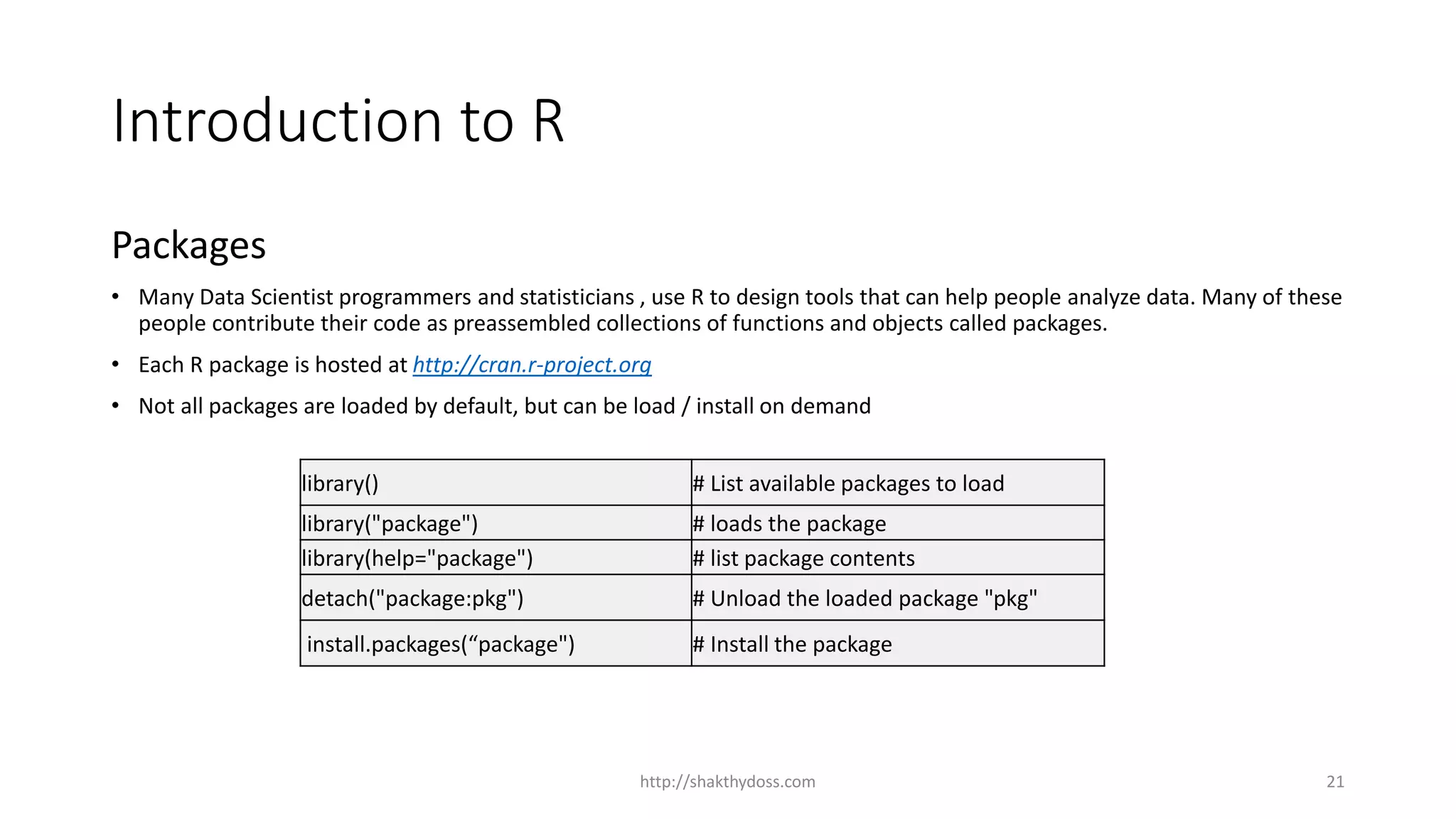 1 R Tutorial Introduction | PPT