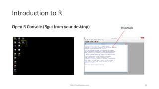 1 R Tutorial Introduction | PPT